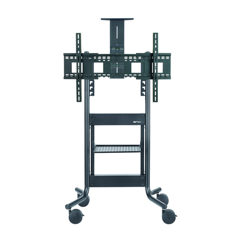 AV Mobile Carts & Stands | Single & Dual Displays up to 98" | AVTEQ