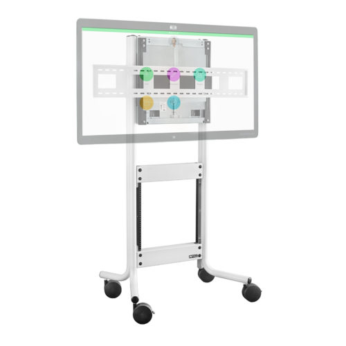 AV Mobile Carts & Stands | Single & Dual Displays up to 98" | AVTEQ