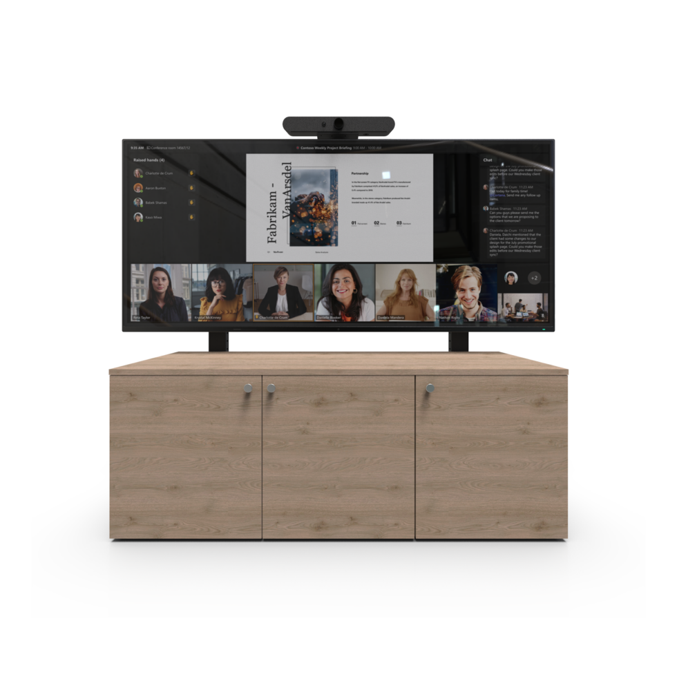 3-Bay Credenza | Racks & Cabinets | Avteq