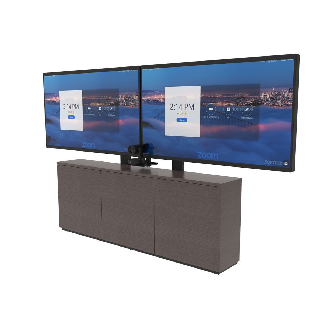 Thin 3-Bay Credenza | Racks & Cabinets | Avteq